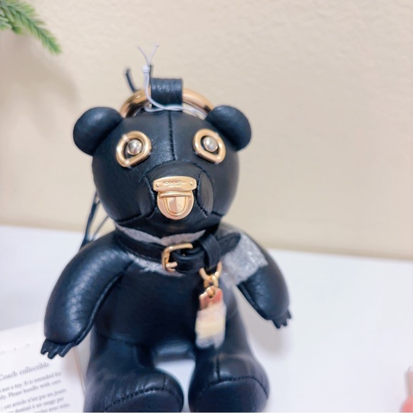 Coach | Accessories | Nwt Cp369 Authentic Coach Bear Bag Charm In ...